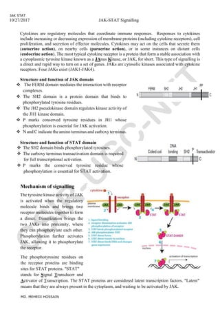 Jak stat signalling | PDF