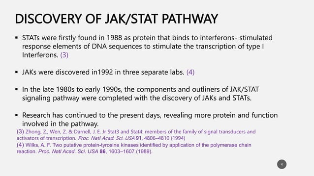 JAK STAT SIGNALING PATHWAY. | PPTX