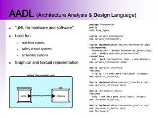 A Model Driven Development and Verification Approach for Medical ...
