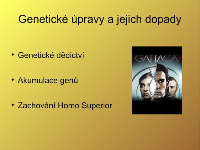 Jak vylepsovat cloveka | PPT