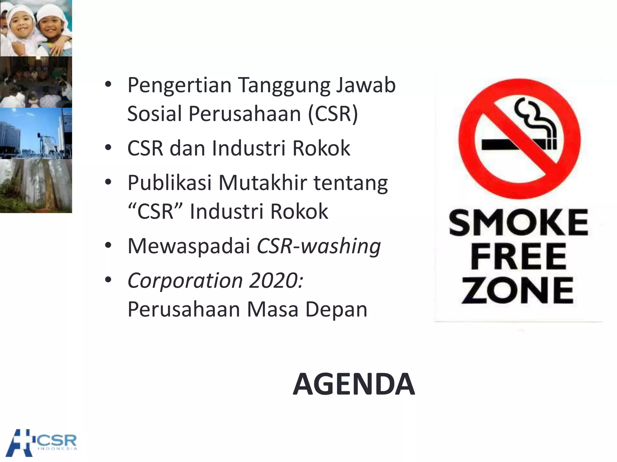 CSR Washing Industri Rokok | PDF
