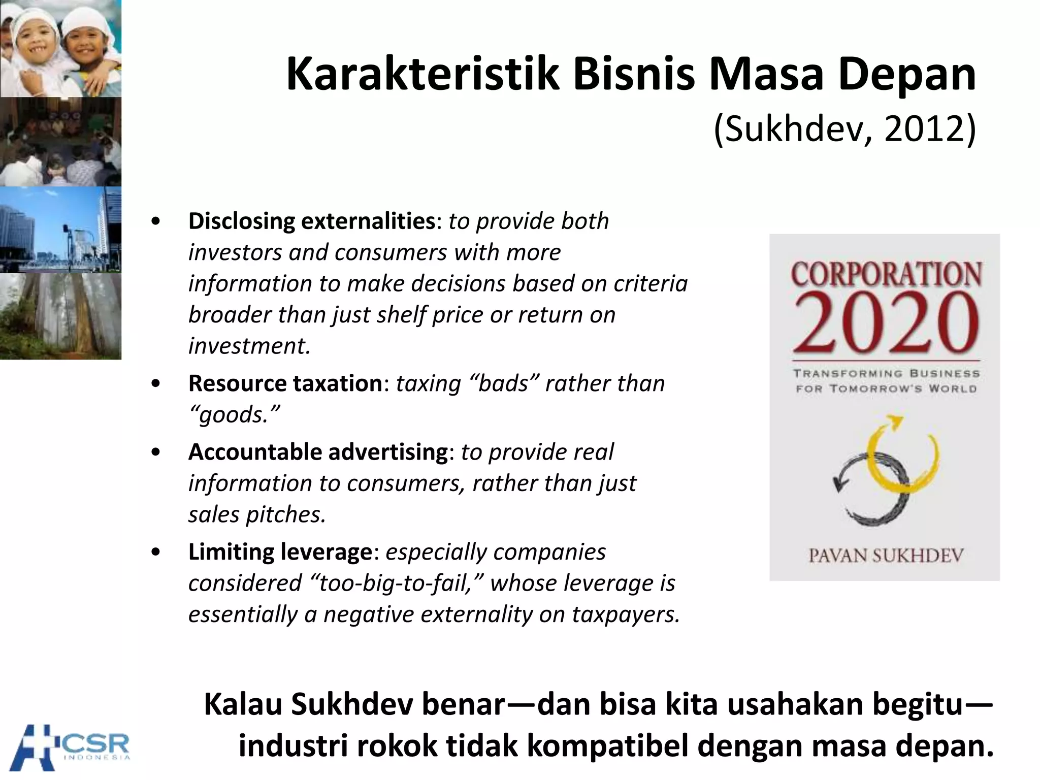 CSR Washing Industri Rokok | PDF