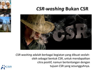 CSR Washing Industri Rokok | PDF