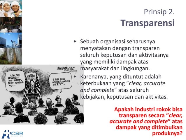 CSR Washing Industri Rokok | PDF