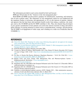 Risk Management In Pharmacovigilance | PDF