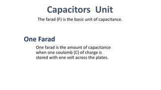 Capacitors | PPTX