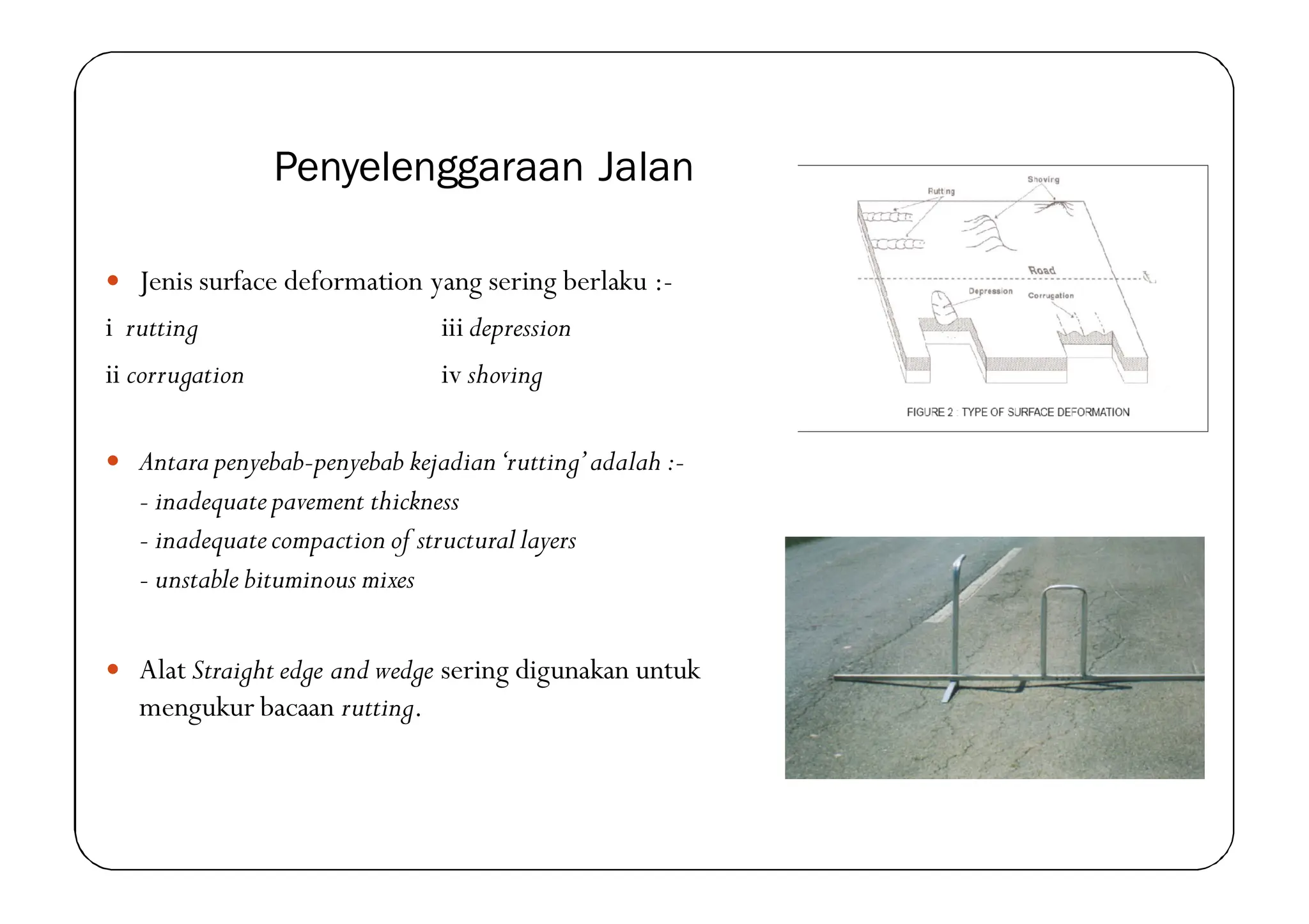 proses penyediaan jalan raya di Malaysia | PDF
