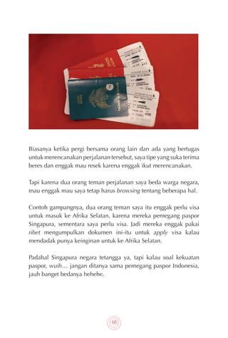 Jalan-jalan Kece Ala Miss Turis ke Afrika Selatan | PDF