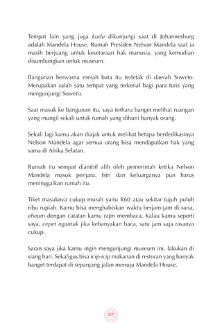 Jalan-jalan Kece Ala Miss Turis ke Afrika Selatan | PDF