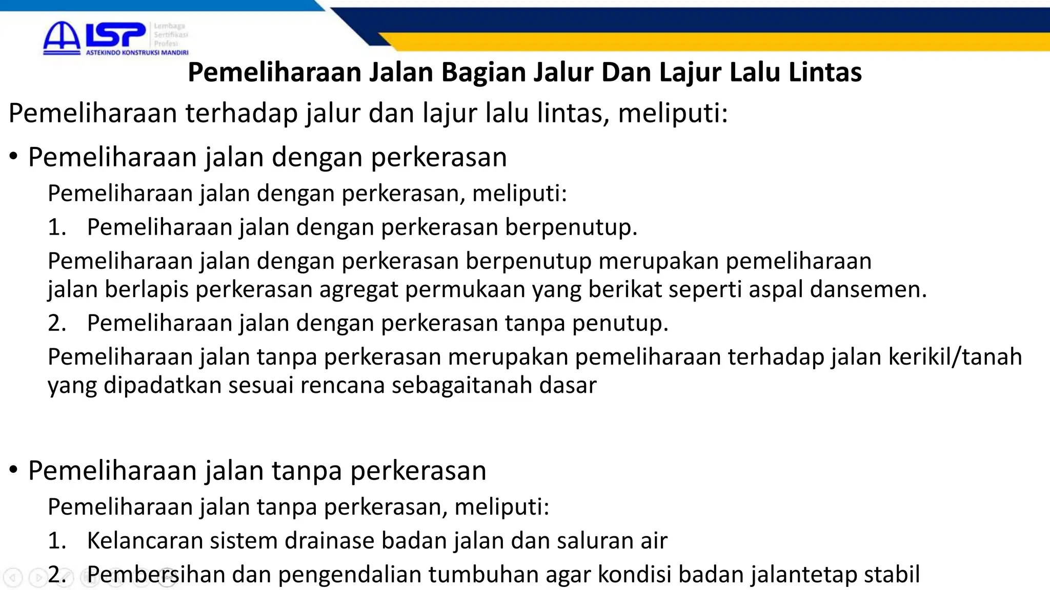 pelaksana pemeliharaan jalan level 6.pptx