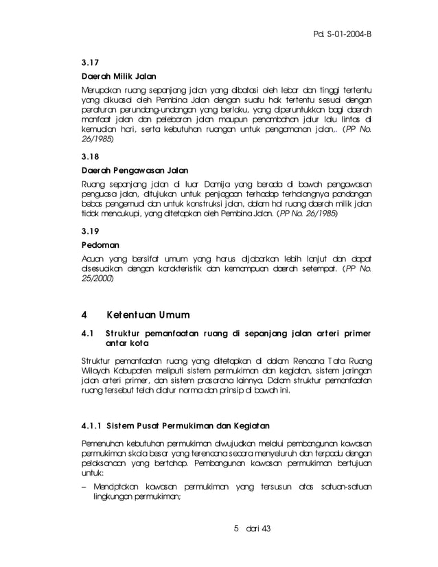 Jalan arteri primer | PDF