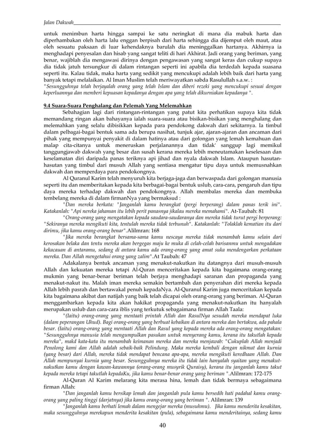 Jalan dakwah mustafa masyhur | PDF