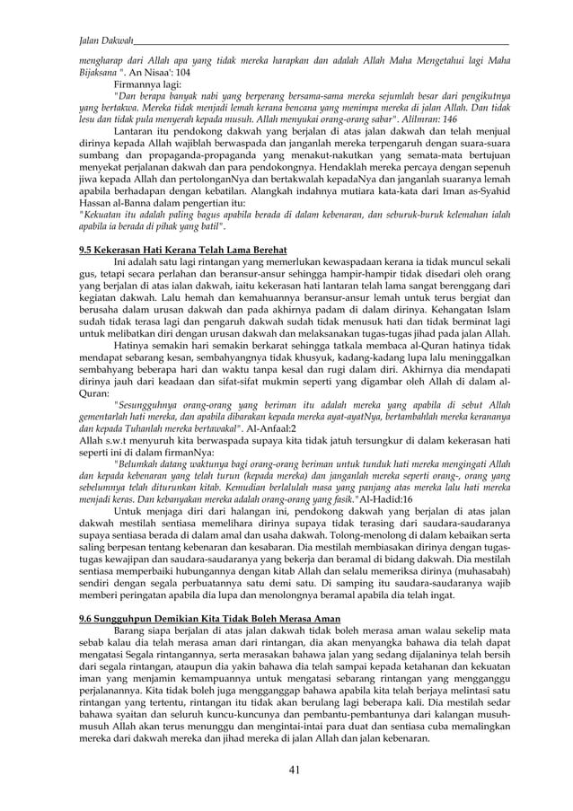 Jalan dakwah mustafa masyhur | PDF