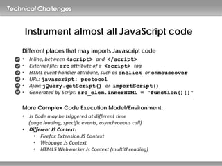 A Dynamic Analysis Framework for Front-end JavaScript | PDF