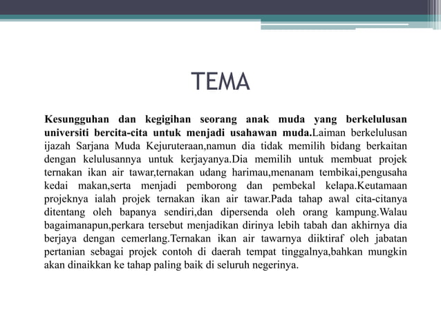 Novel : Jalan ke Puncak (Tingkatan 2) | PPTX
