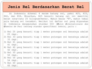 Jalan kereta api | PPT