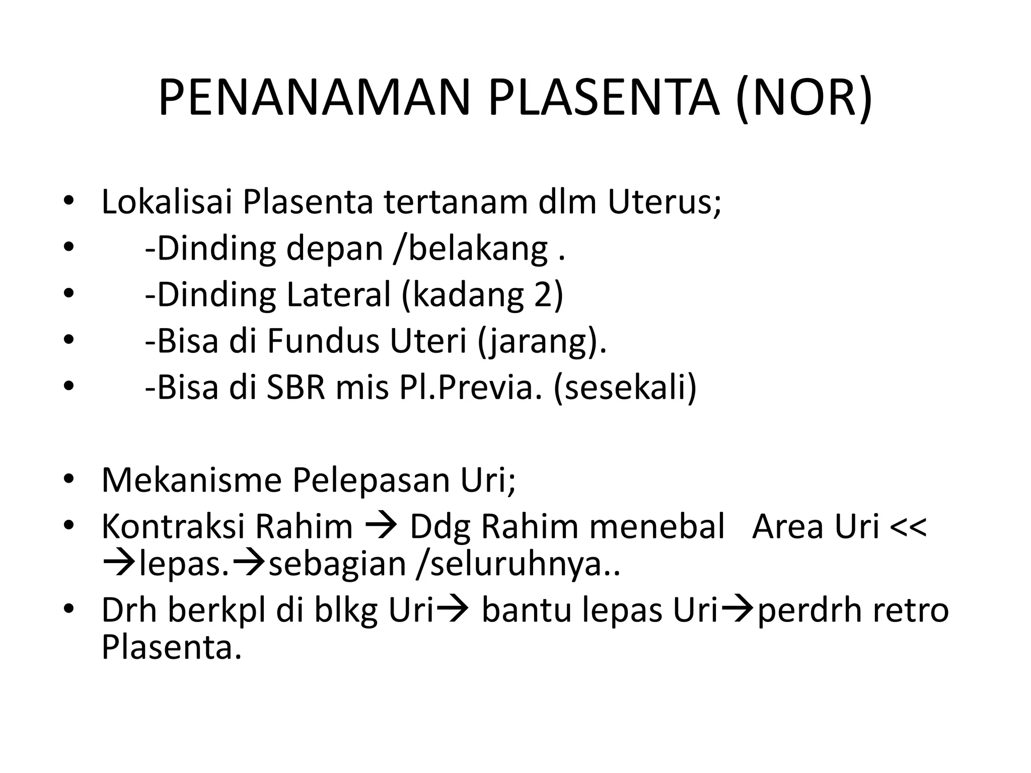 Jalan lahir normal & kala 3 & 4 | PPTX