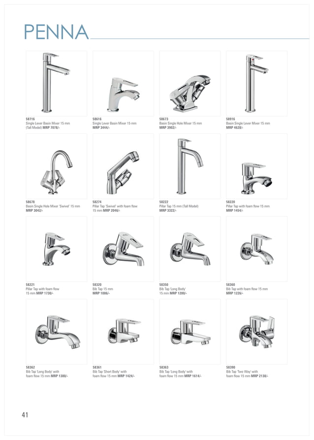 Jal Bath Fittings Catalogue | PDF