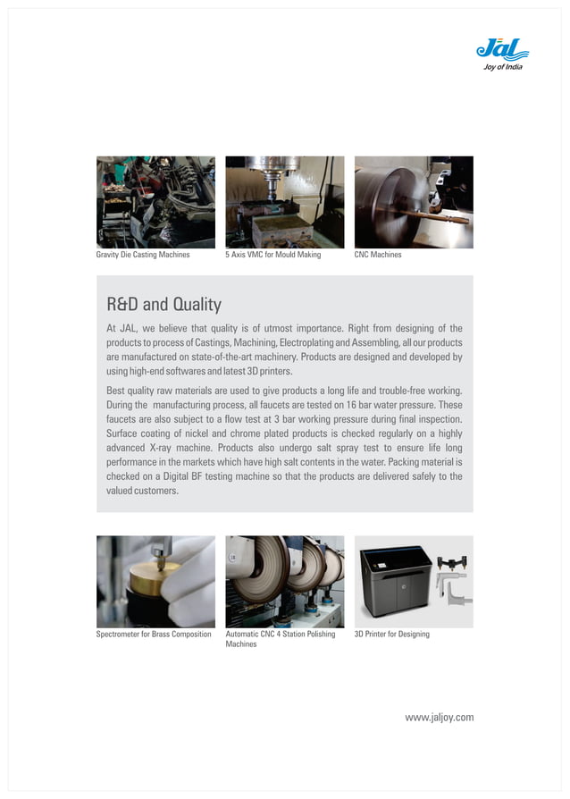 Jal Bath Fittings Catalogue | PDF