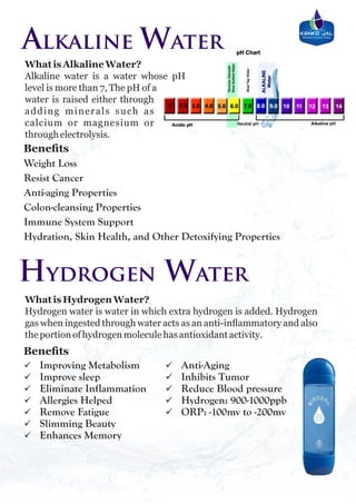 Water Ionizer & RO Water Purifier | PDF