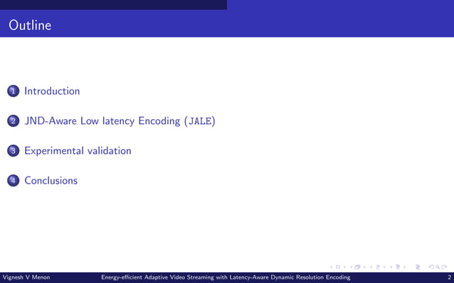 Optimal Quality and Efficiency in Adaptive Live Streaming with JND ...