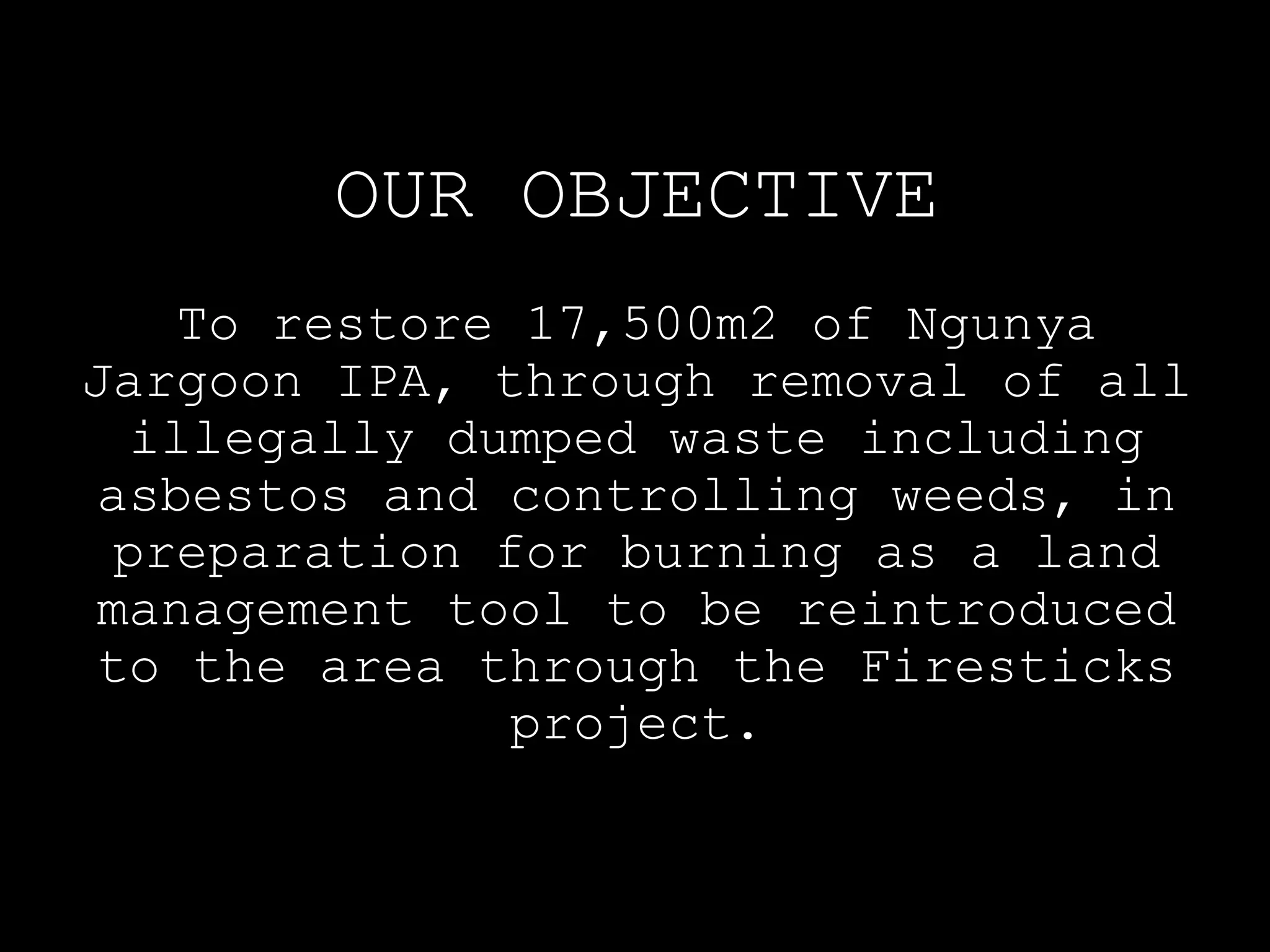Ngunya Jargoon Protecting Our Places Project | PPT