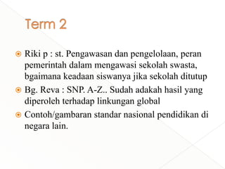 Standar nasional pendidikan indonesi | PPTX