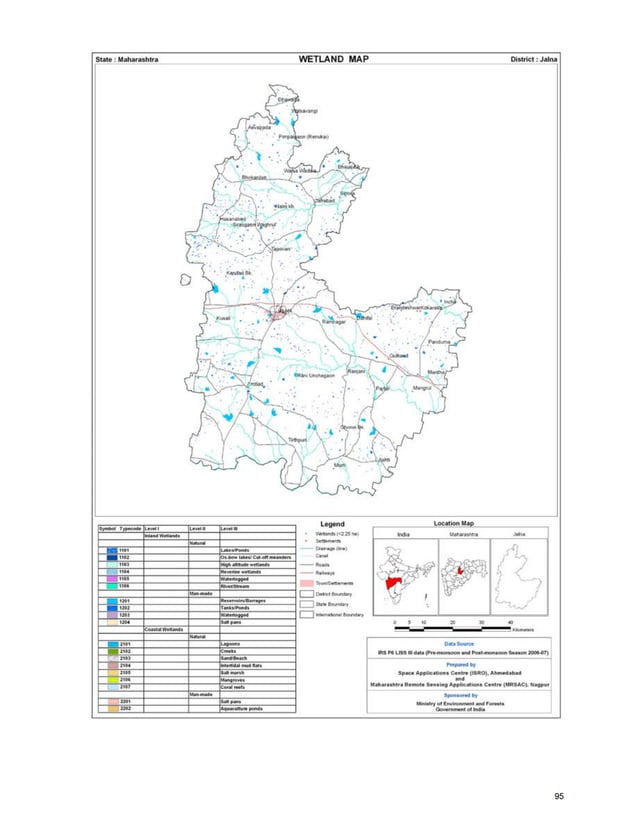 Jalna weland map | PDF | Geography | Science
