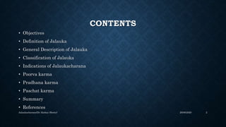 Jaloukacharana | PPTX