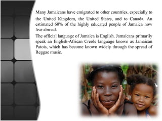 Jamaica | PPTX | Reggae | Music