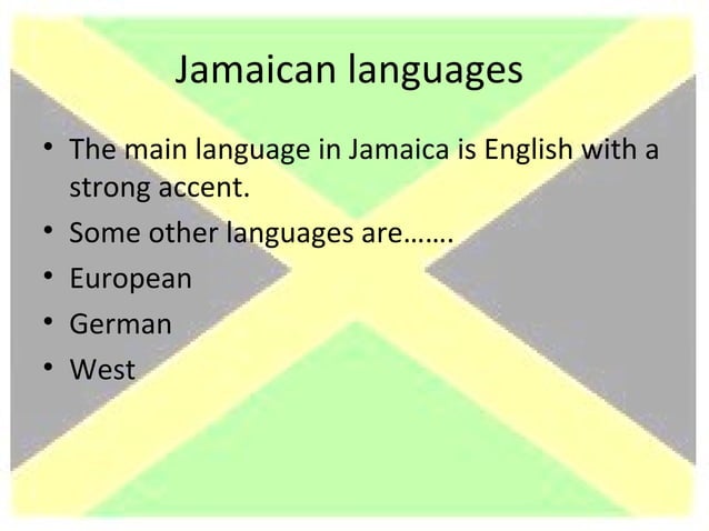 Jamaica 1 c&p | PPT