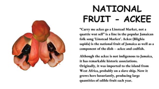 Jamaica's National Symbols and Emblems ppt | PPTX