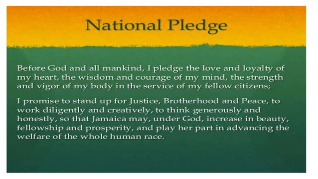 Jamaica's National Symbols and Emblems ppt | PPTX