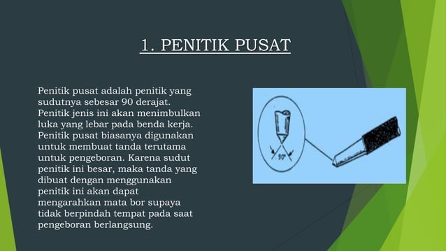 ALAT KERJA BANGKU DAN PLAT (PENITIK DAN PENGGORES) | PPTX