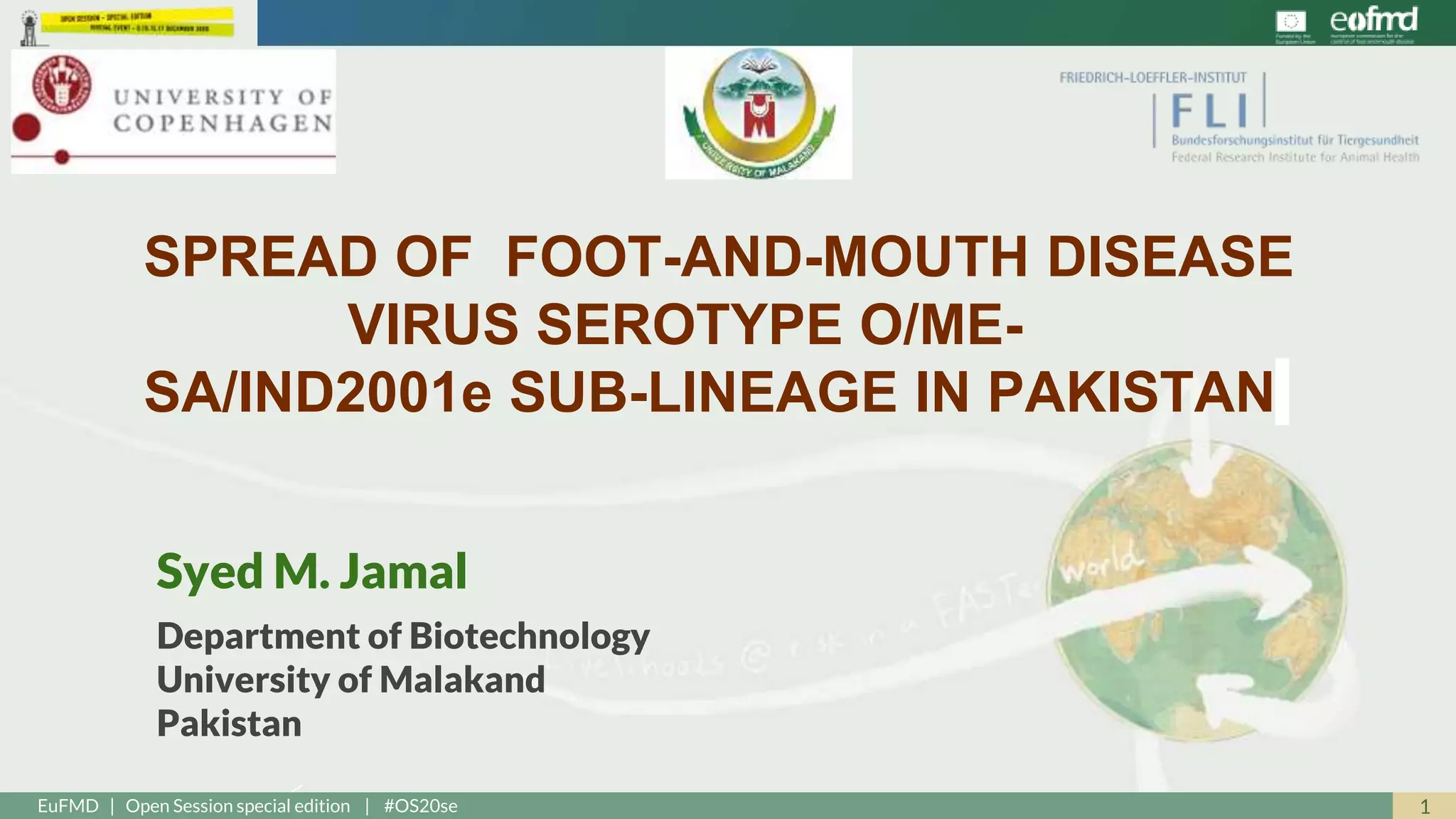 OS20 - Spread of Foot-and-Mouth Disease Virus Serotype O/ME-SA/Ind ...