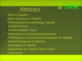 Takaful | PPT