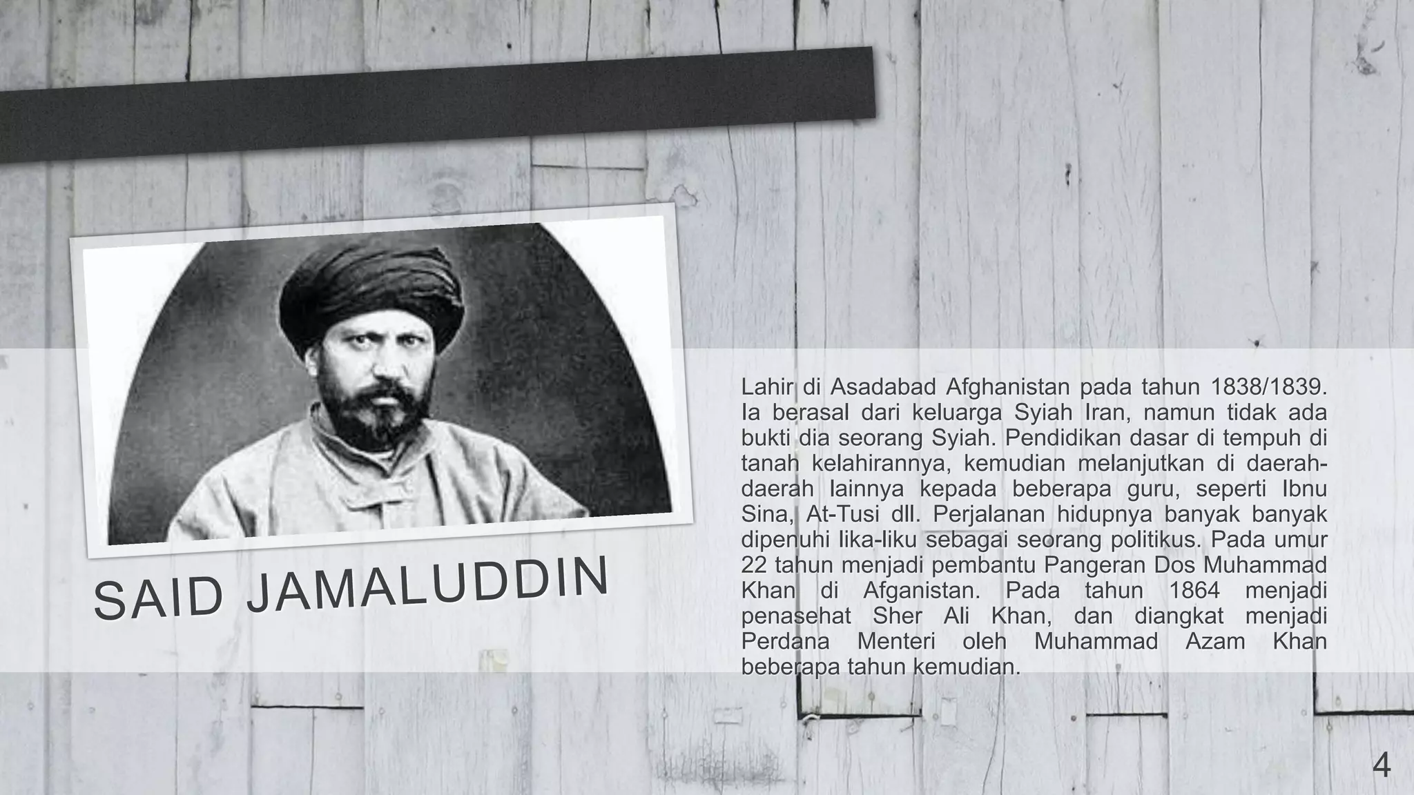 Jamaluddin al afghani | PPTX