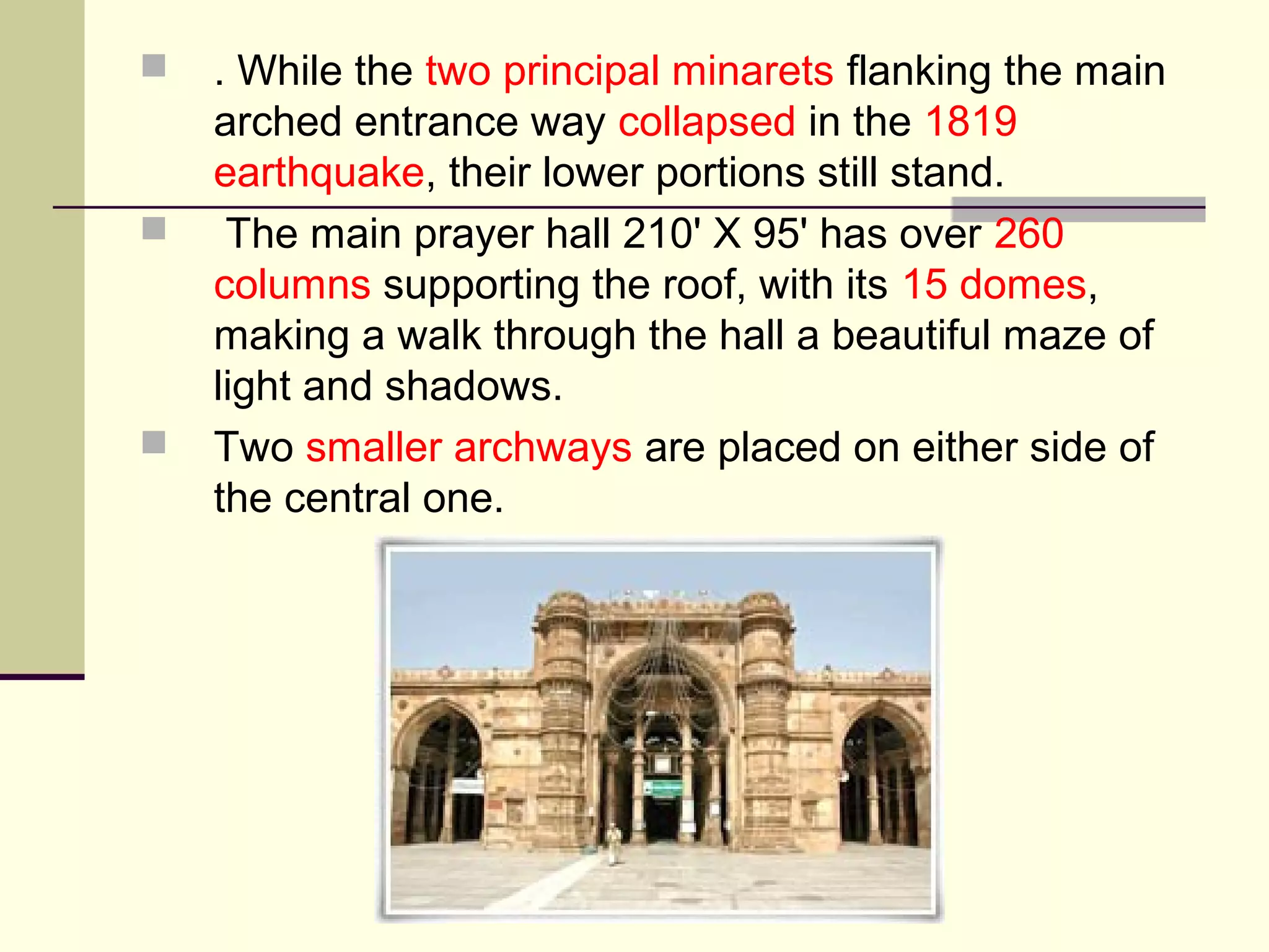Jama masjid ,ahmedabad | PPT