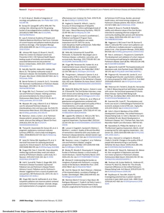 Palliative care could help improve the quality of life for Parkinson’s ...