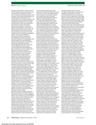 The Global Burden of Disease (GBD) study | PDF