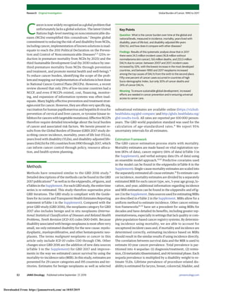 The Global Burden of Disease (GBD) study | PDF