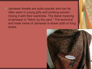 Jamawar shawl | PPT