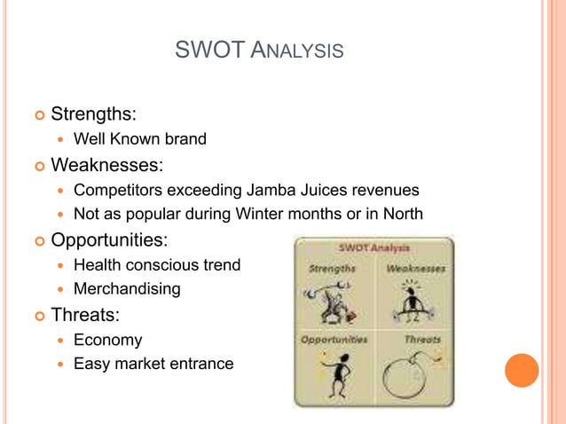 A Strategic Analysis of Jamba Juice Using Mathematical Models | PPT