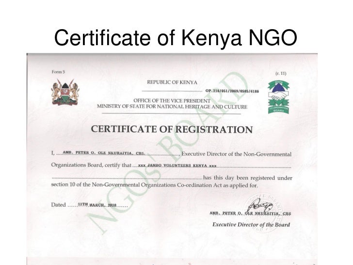 Jambo Volunteers 2010 Presentation