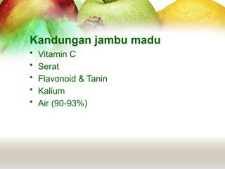 ppt budidaya tanaman jambu madu.ppt jambu | PPTX