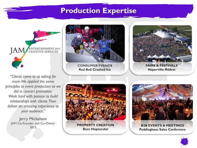 Jam capabilities overview September 2012 | PPT