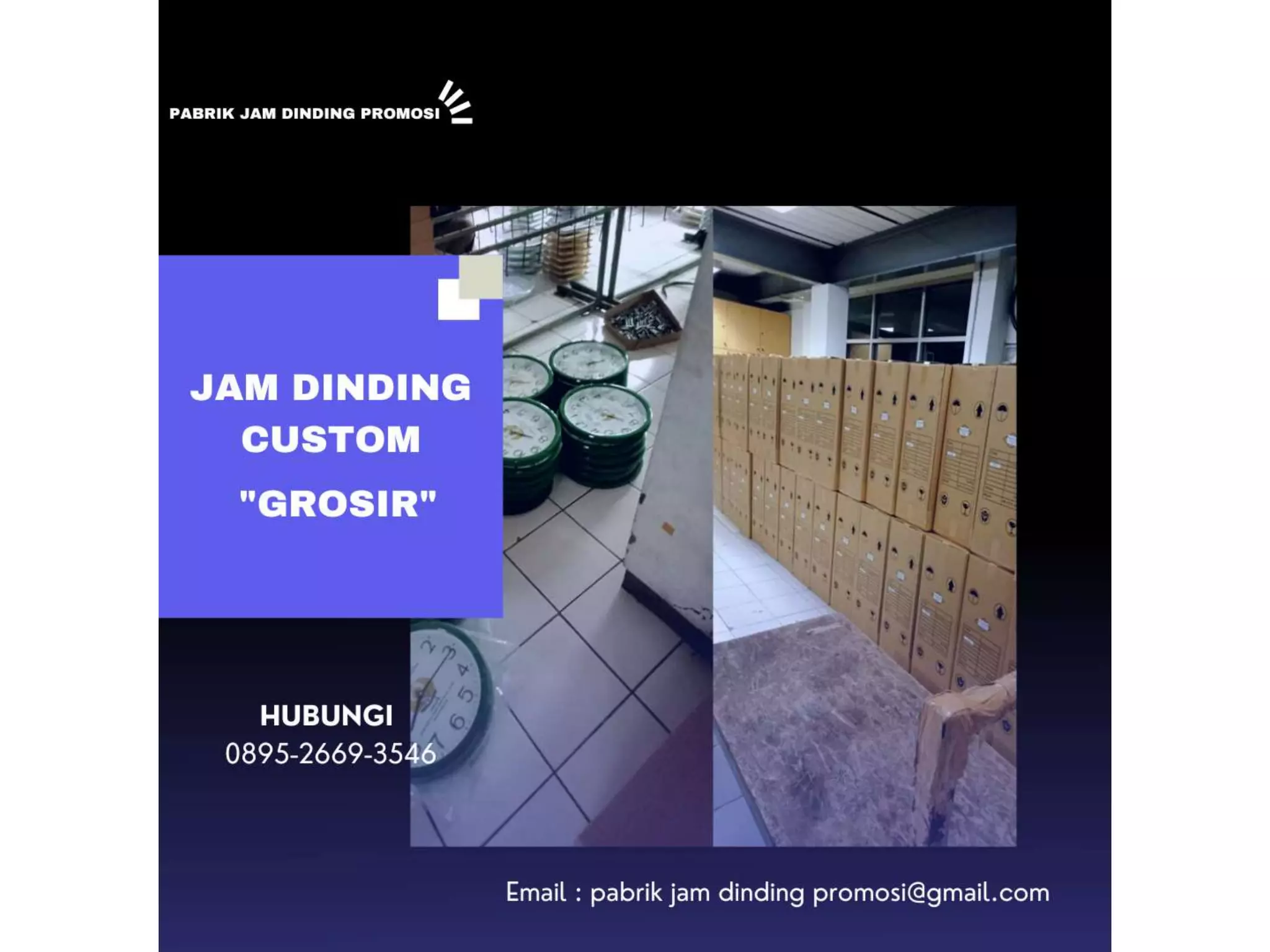 0895-2669-3546, Jam Dinding Minimalis | PPT