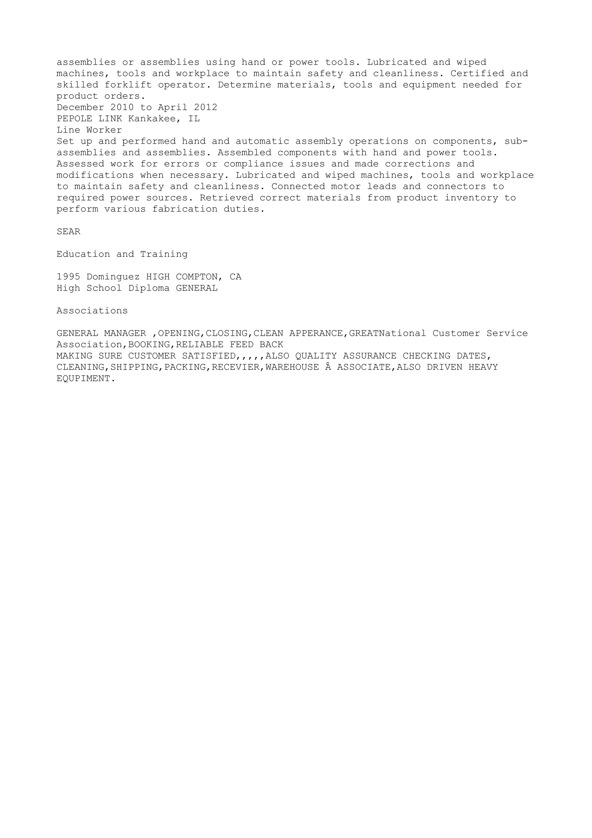 Jamella wilson resume 1 | TXT