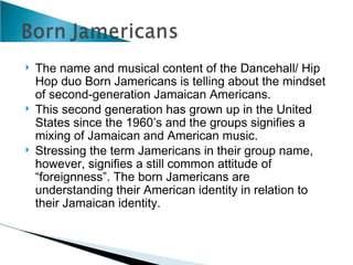 Jamerican Identity Ppt | PPT