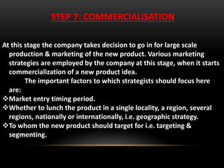 NEW PRODUCT DEVELOPMENT PROCESS | PPTX